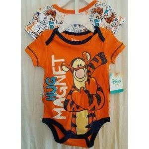 Disney | One Pieces | Boys Infant Disney Tigger Hug Magnet Orange Size ...